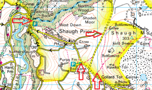 Shaugh Bridge parking | treksandtors