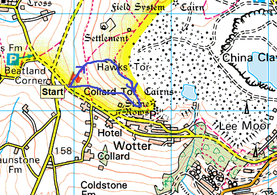 Collard Tor and Hawks Tor | treksandtors