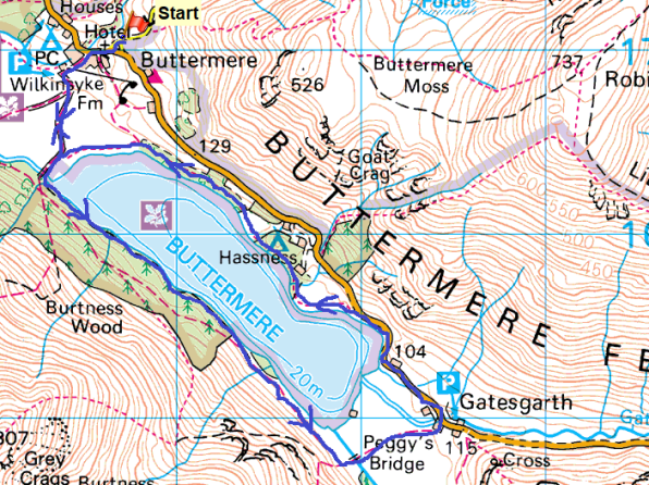 A circuit of Buttermere | treksandtors