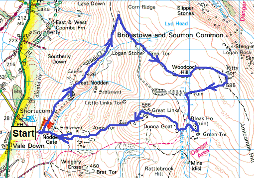Hunt Tor, Kitty Tor and Bleak House | treksandtors