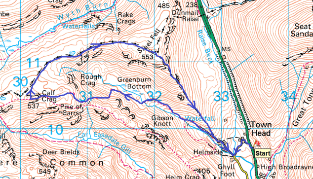 Calf Crag and Steel Fell | treksandtors