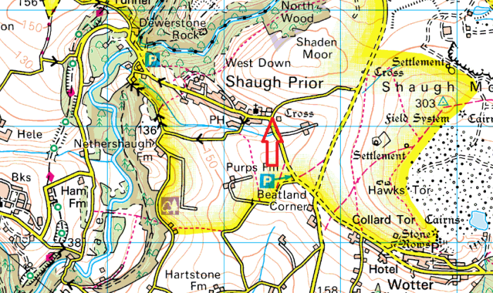 Shaugh Prior Cross | treksandtors