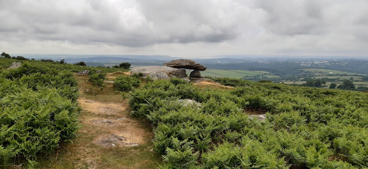 Hawks Tor, Saddlesborough and the clay works | treksandtors