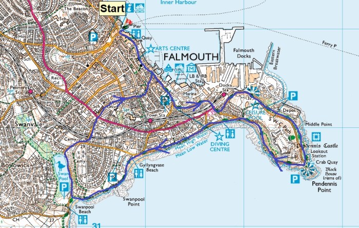 Falmouth | treksandtors